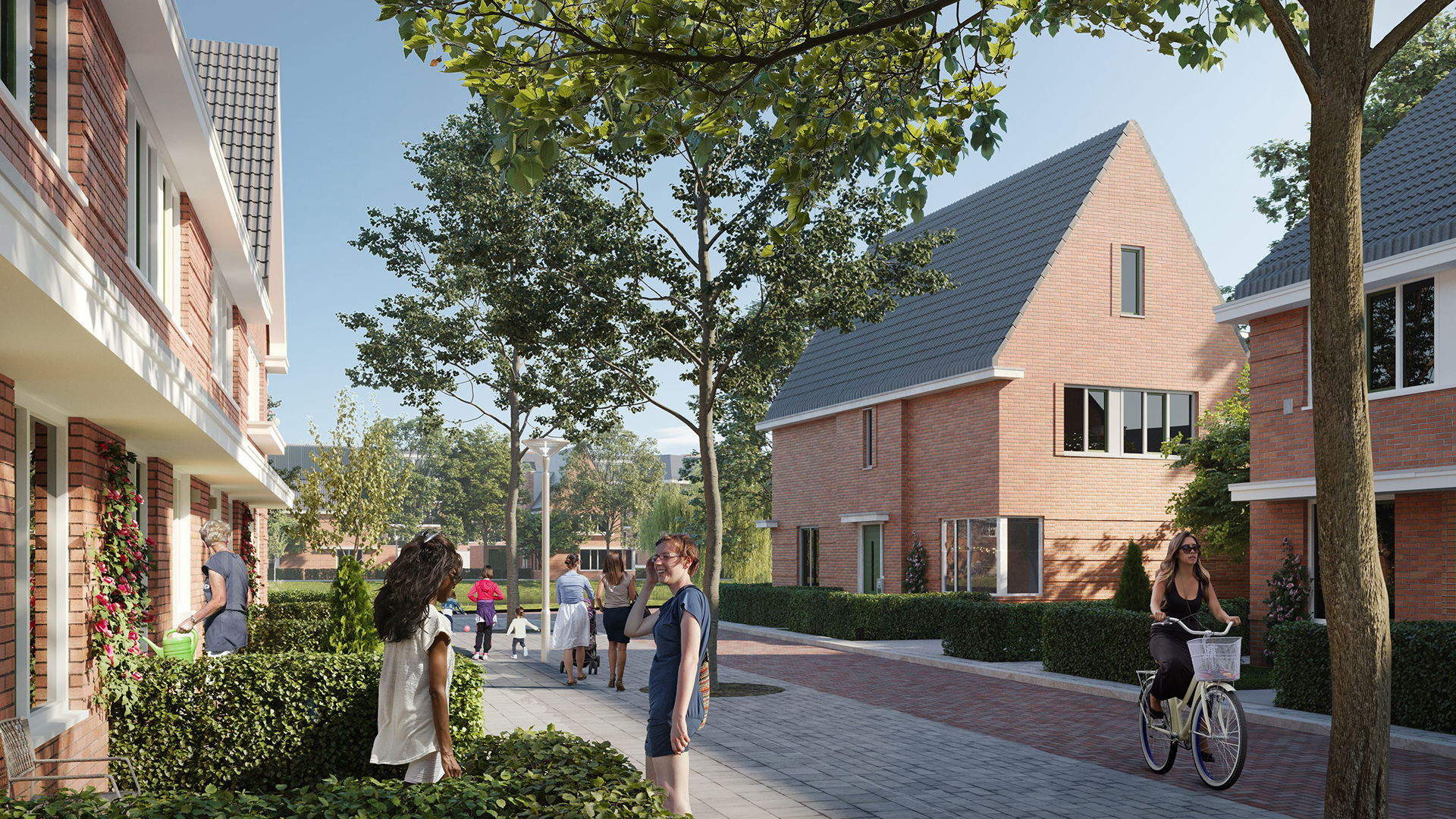 Tuinbuurt Vrijlandt | residential area Rotterdam | Ballast Nedam