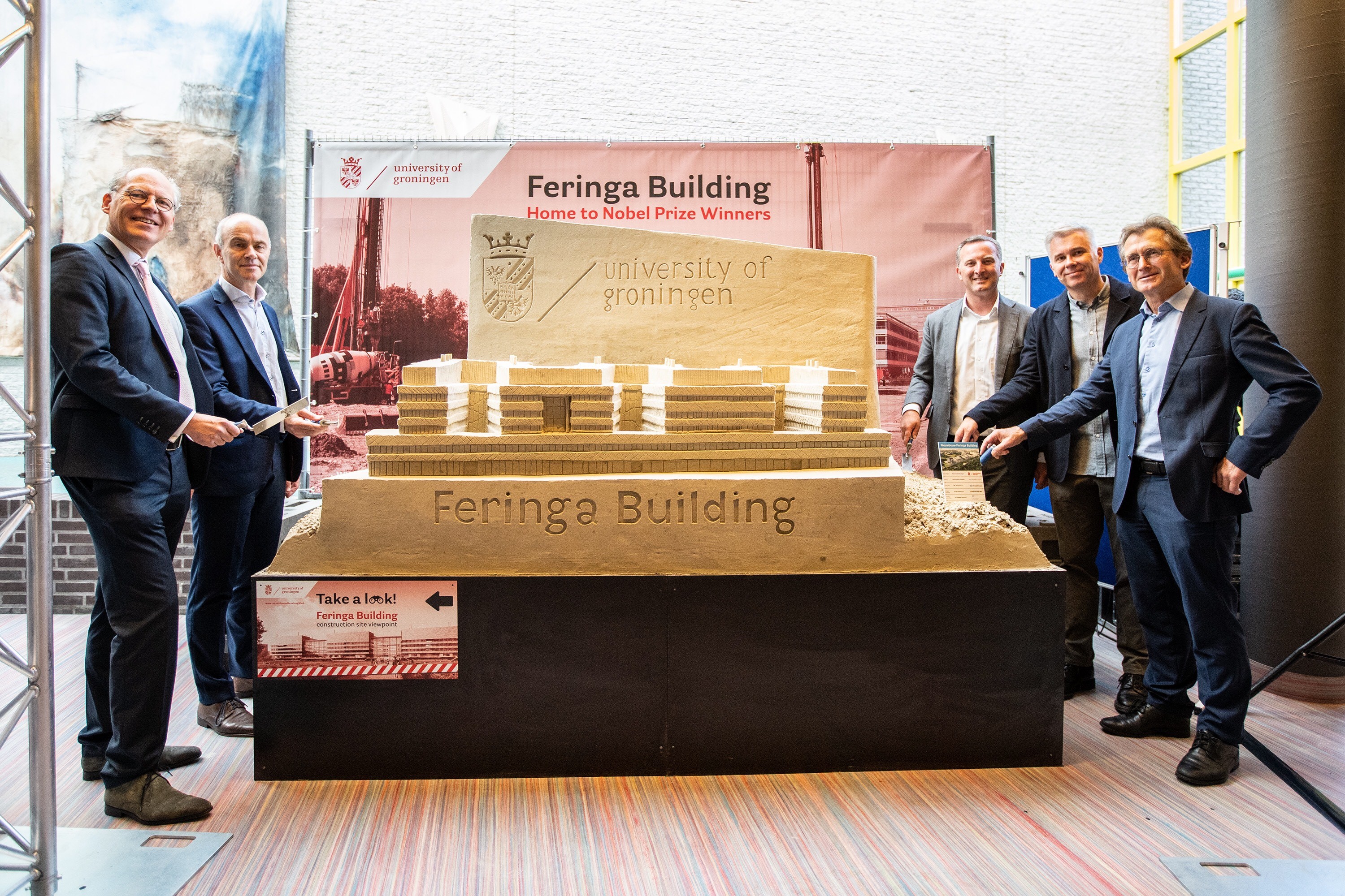 RUG awards construction Feringa Building | Ballast Nedam