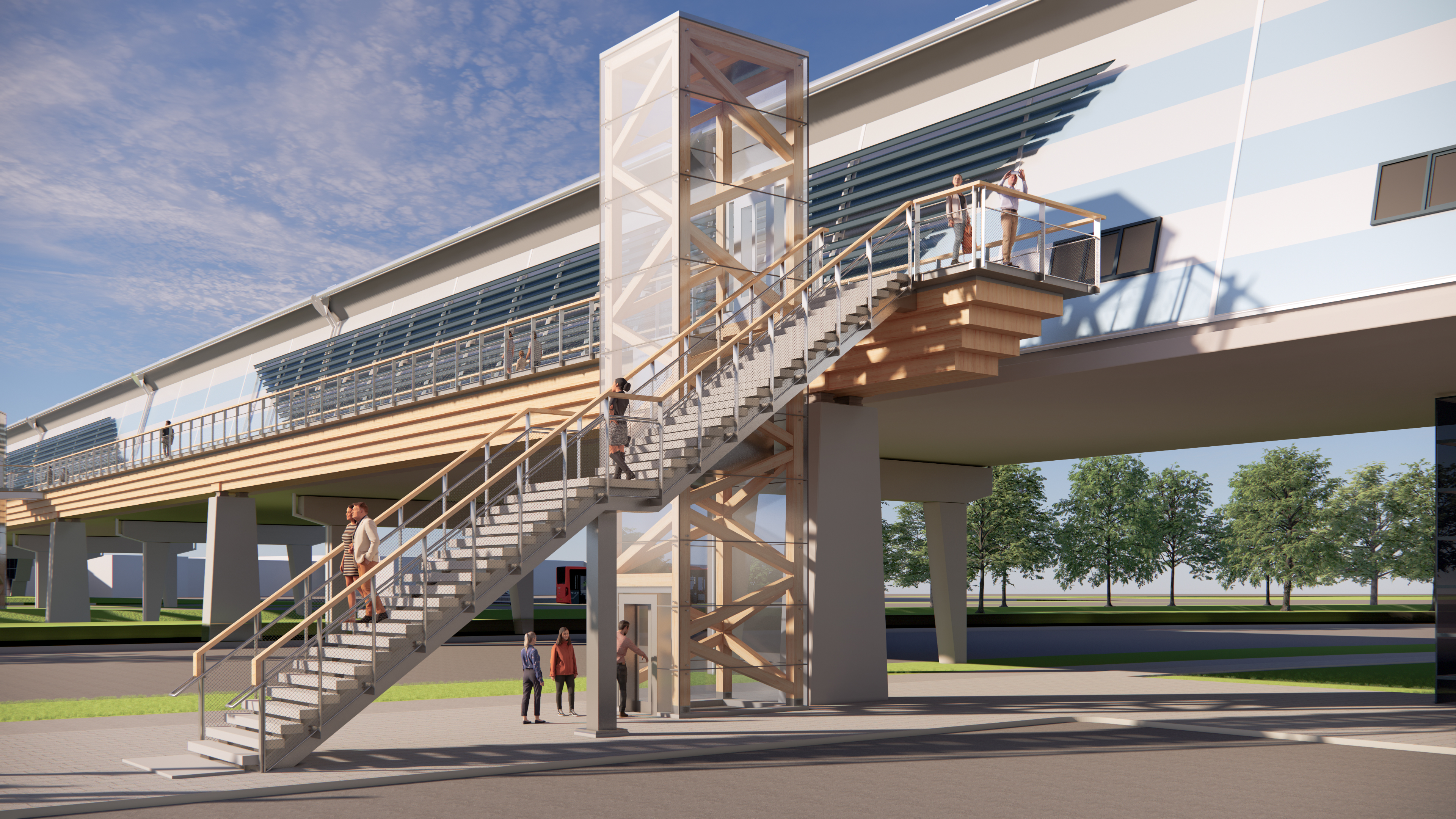 This bridge has the longest wooden beam girder in the Netherlands