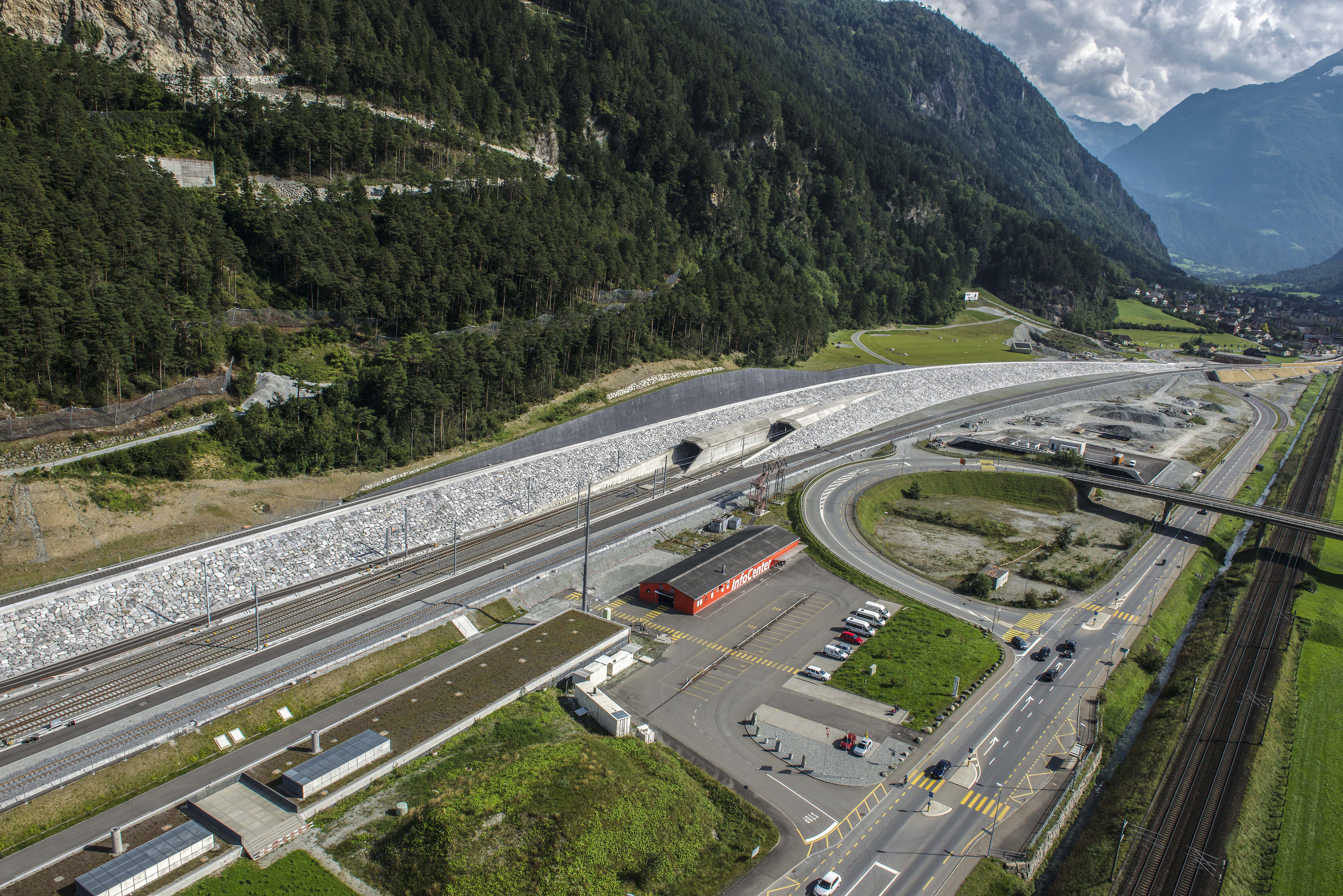 Gotthard Base Tunnel - Longest and deepest tunnel in the world
