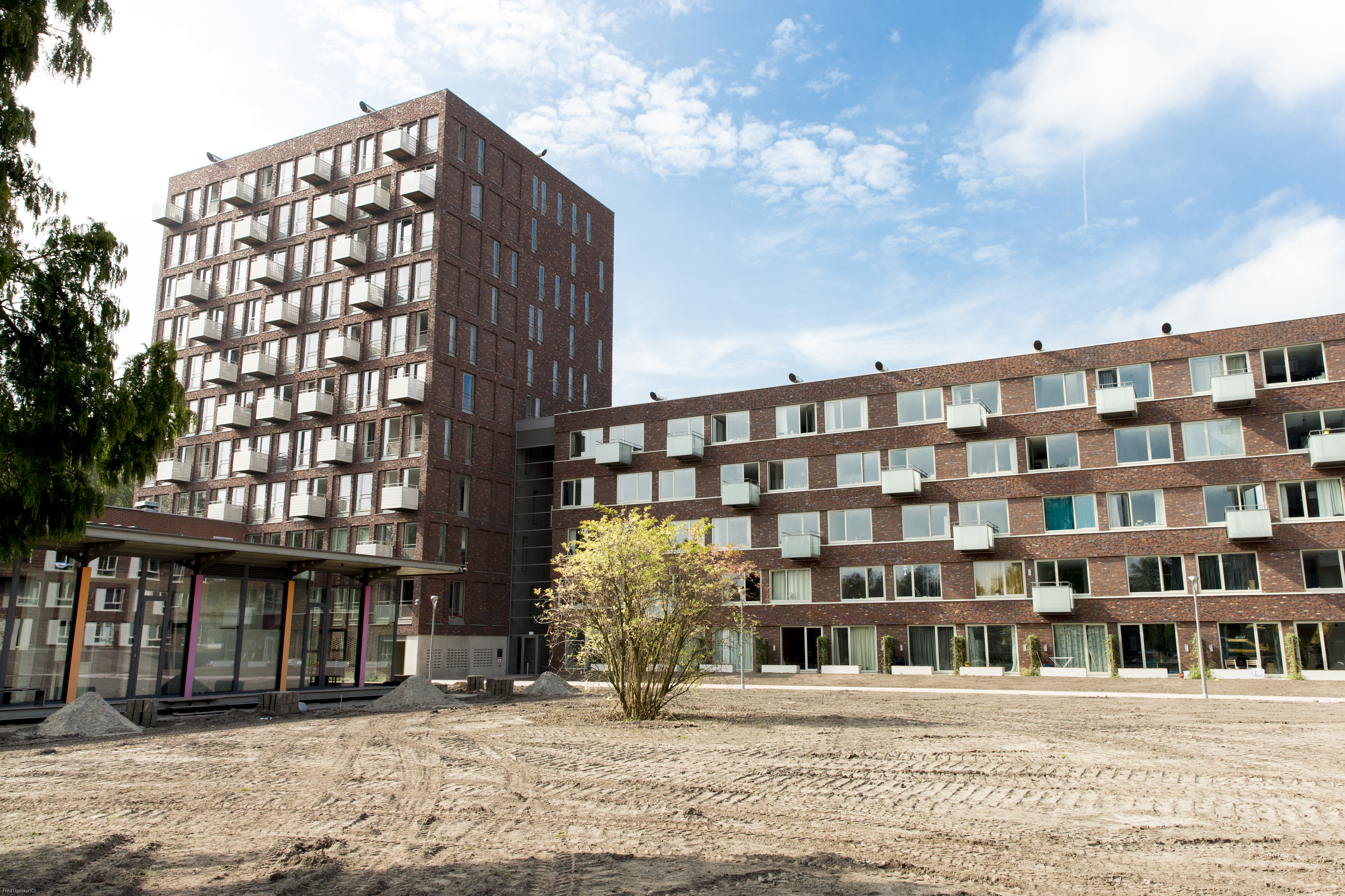 Construction student houses Uilenstede | modular | Ballast Nedam