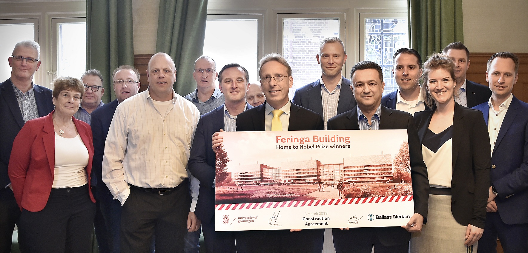 Construction Kick-off Feringa Building | Ballast Nedam
